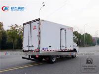 China Shacman 4x2 5 Ton Refrigerated Van Truck with Carrier Thermo King Freezer Unit 190HP for sale