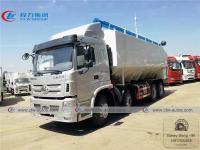 China Sanhuan 8x4 40m3 20-30T Grain Bulk Feed Delivery Truck with Cummins 315HP for sale