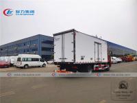 China 10 Ton FAW 4x2 Refrigerated Van Truck with Carrier Hanxue Thermo King Freezer Unit for sale