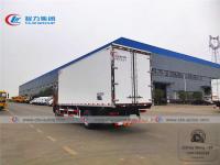 China 10 Ton FAW 4x2 Refrigerated Van Truck with Carrier Hanxue Thermo King Freezer Unit for sale