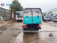 China Dongfeng 2-3T Mini Road Sweeper Truck with 800L Water Tank and 1700L Dust Tank for Urban Cleaning for sale