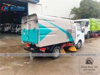China Dongfeng 2-3T Mini Road Sweeper Truck with 800L Water Tank and 1700L Dust Tank for Urban Cleaning for sale