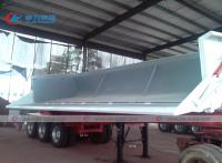China 3 Axle 24CBM 40T U Shape Side Lifting Tipper Semi Trailer for sale