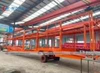 China 2 Axle Car Carrier Semi Trailer 8 Units SUV Transport 15000mm Hydraulic Lifting for sale