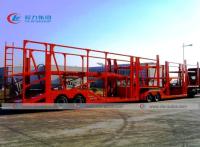 China 2 Axle Car Carrier Semi Trailer 8 Units SUV Transport 15000mm Hydraulic Lifting for sale