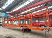 China 2 Axle Car Carrier Semi Trailer 8 Units SUV Transport 15000mm Hydraulic Lifting for sale