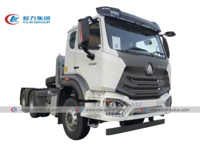 China HOWO 6x4 420HP Tractor Head Truck with 1000L Auxiliary Oil Tank - 30,000kg Load Capacity & Euro II Emission for sale