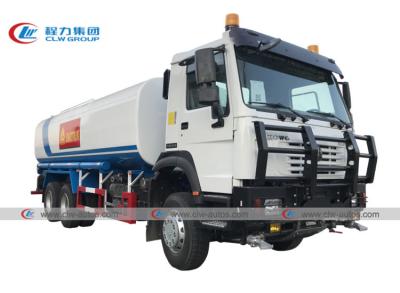 China Sinotruk Howo 6x6 Off Road 20000L Water Sprinkler Truck 337hp Euro 5 for sale