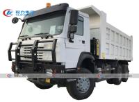 China Sinotruk HOWO 6x6 Off Road 30T Front Tipping Dump Truck with 290HP Engine and 300L Fuel Tank for sale