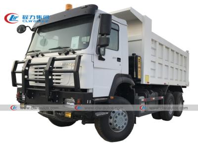 China Sinotruk HOWO 6x6 Off Road 30T Front Tipping Dump Truck with 290HP Engine and 300L Fuel Tank for sale