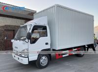China ISUZU 4x2 6 Wheeler 5 Ton Side Lift Wing Open Cargo Transport Truck 110HP for sale