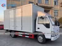 China ISUZU 4x2 6 Wheeler 5 Ton Side Lift Wing Open Cargo Transport Truck 110HP for sale