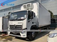 China FOTON AUMAN 4x2 8T 10T Refrigerated Food Truck 6.8m Van 170HP Cummins for sale