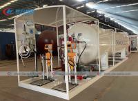 China ASME 20CBM 10MT Skid Mounted LPG Gas Refilling Plant 20000L 380V for sale