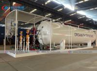 China ASME 20CBM 10MT Skid Mounted LPG Gas Refilling Plant 20000L 380V for sale