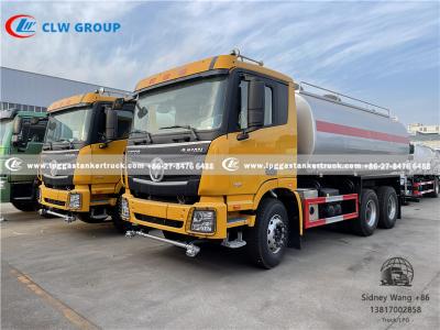 China Foton Auman 6x4 20000 Liter Water Sprinkler Truck Q235 Tank 20cbm for sale