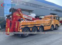 China SHACMAN 8x4 380HP 50T Road Rescue Recovery Tow Truck Wrecker Bus Towing for sale