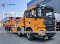 China SHACMAN 8x4 380HP 50T Road Rescue Recovery Tow Truck Wrecker Bus Towing for sale