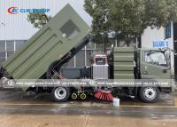China Dongfeng 5 Ton Street Sweeper Truck 3m Sweeping Width 5000L Dustbin 2500L Water Tank for sale