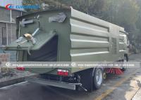 China Dongfeng 5 Ton Street Sweeper Truck 3m Sweeping Width 5000L Dustbin 2500L Water Tank for sale