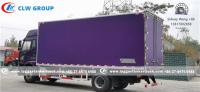 China 10 Ton FAW 4x2 Refrigerated Van Truck with Thermo King Freezing Unit 40cbm for sale