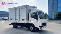 China Sinotruk HOWO 3-5 Ton Small Refrigerated Van Truck 4x2 with Thermo King Carrier Unit for sale