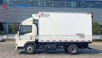 China Sinotruk HOWO 3-5 Ton Small Refrigerated Van Truck 4x2 with Thermo King Carrier Unit for sale
