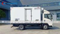 China Sinotruk HOWO 3-5 Ton Small Refrigerated Van Truck 4x2 with Thermo King Carrier Unit for sale