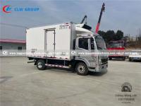 China Shacman 4x2 4T 5T Refrigerated Van Truck with Thermo King Cooling Unit 3800mm Wheelbase for sale