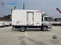 China Shacman 4x2 4T 5T Refrigerated Van Truck with Thermo King Cooling Unit 3800mm Wheelbase for sale