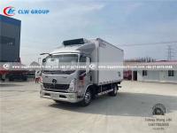 China Shacman 4x2 4T 5T Refrigerated Van Truck with Thermo King Cooling Unit 3800mm Wheelbase for sale