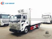 China JMC 4X2 Small Refrigerated Van Truck 3-5 Tons 5995mm for Drinks Delivery for sale