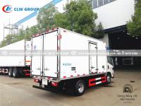 China JMC 4X2 Small Refrigerated Van Truck 3-5 Tons 5995mm for Drinks Delivery for sale