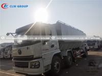 China Shacman 4x2 20CBM Bulk Feed Delivery Tanker Truck with 22kW 380V Electric Hydraulic Auger for sale