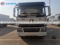 China Shacman 4x2 20CBM Bulk Feed Delivery Tanker Truck with 22kW 380V Electric Hydraulic Auger for sale