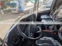 China Shacman 4x2 20CBM Bulk Feed Delivery Tanker Truck with 22kW 380V Electric Hydraulic Auger for sale