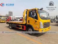 China Foton Forland 3 Ton 5 Ton Small Wrecker Truck Flatbed Towing Truck for Road Recovery for sale