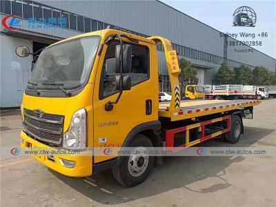 China Foton Forland 3 Ton 5 Ton Small Wrecker Truck Flatbed Towing Truck for Road Recovery for sale