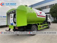 China HOWO 8-Ton Propane Bobtail Truck with 12,000L LPG Tank and 90 km/h Speed for Mobile Fueling for sale