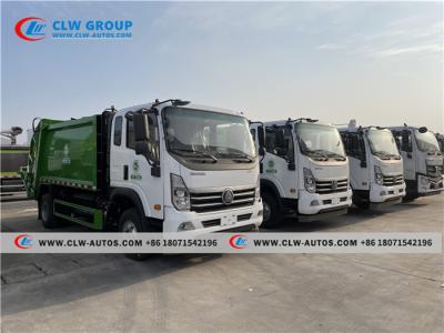 China 6 Cubic Meter Garbage Compactor Truck with 120HP Engine and 1:4 Compression Ratio for Waste Management for sale