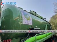 China HOWO 12,000L Septic Tank Truck Sanitation Service Vacuum Sewage Suction Vehicle for sale