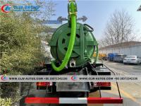 China HOWO 12,000L Septic Tank Truck Sanitation Service Vacuum Sewage Suction Vehicle for sale
