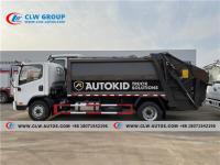 China FAW 6cbm Garbage Compactor Truck Waste Collection Truck 120HP Euro IV for sale