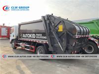China FAW 6cbm Garbage Compactor Truck Waste Collection Truck 120HP Euro IV for sale