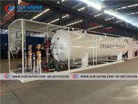 China 10 Ton Skid Mounted LPG Filling Station 10000 Liter Capacity 1.77MPa for sale