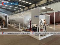 China 10 Ton Skid Mounted LPG Filling Station 10000 Liter Capacity 1.77MPa for sale