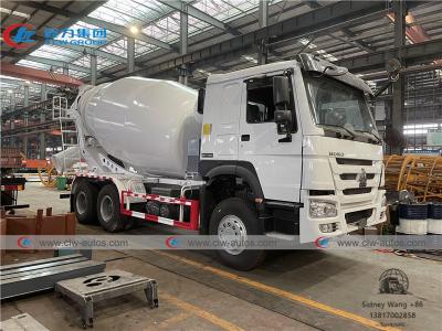 China SINOTRUK HOWO 6x4 12000L Heavy Duty Cement Mixer Truck with 371HP Engine for sale