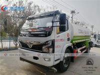 China Dongfeng 7000L Water Tanker Truck 4x2 Carbon Steel Sprinkler with Cummins 170HP for sale