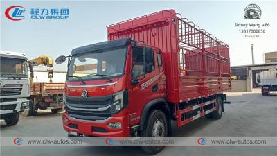 China Dongfeng 8 Ton Stake Cargo Truck 4x2 Fence Box Diesel Euro 3 124hp for sale