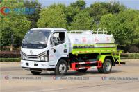 China Dongfeng 4x2 5m3 Water Bowser Truck 5000L Sprinkler Truck with Cummins Engine for sale